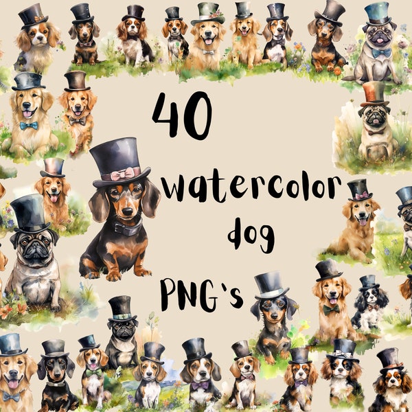 Cute Dogs Clip Art - Etsy