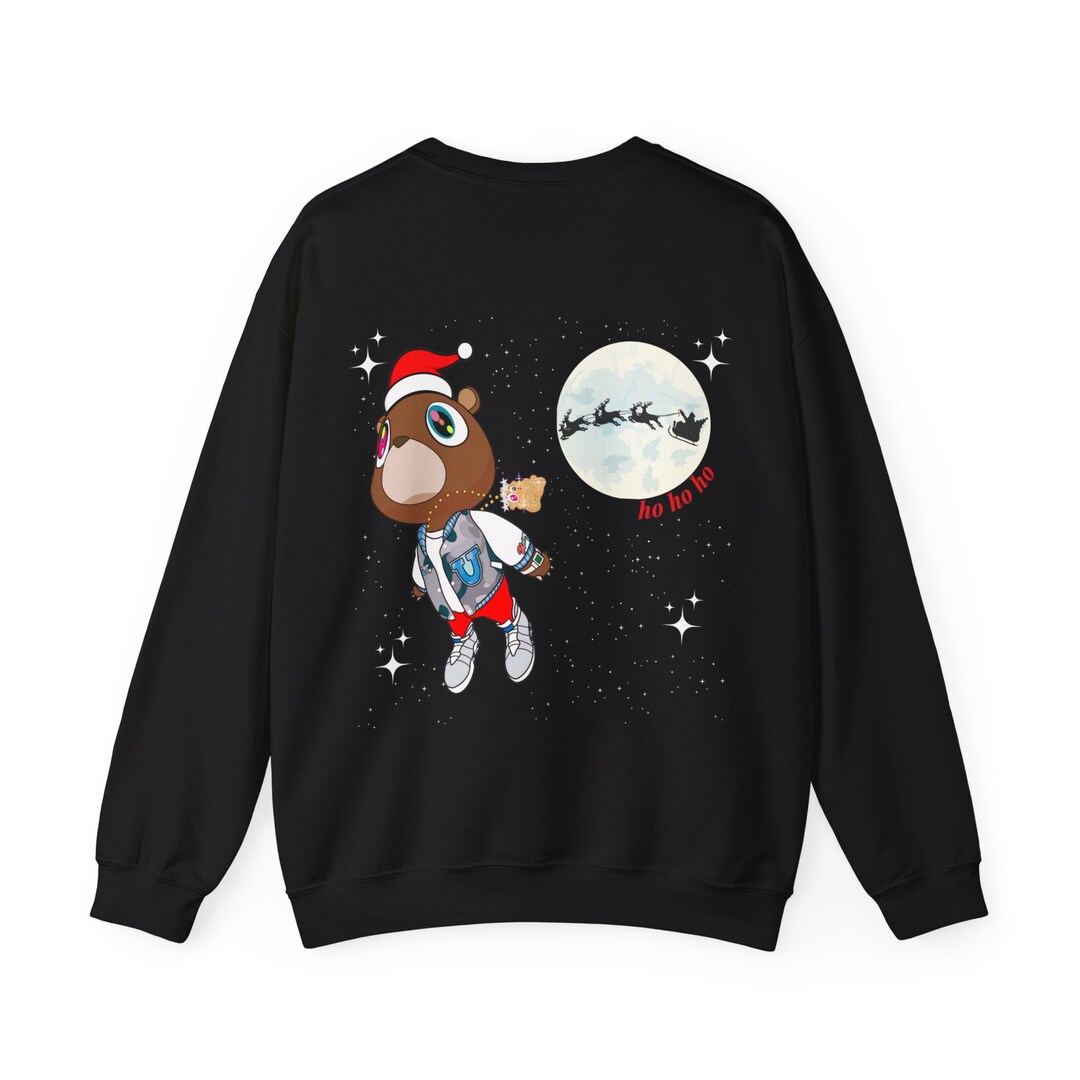 Kanye West Christmas Sweater, Yeezy Sweater, Merry Yeezmas Crewneck ...