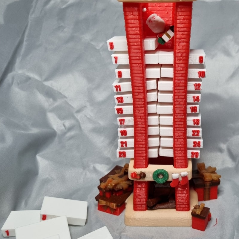 3d Printed Advent Calendars - Etsy
