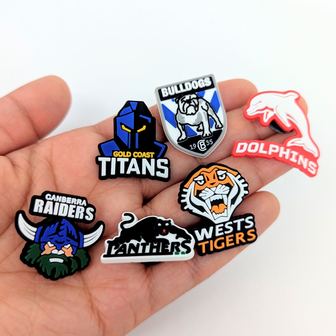 Rugby Croc Charms for Clogs | Shoe Charms | Jibbitz | Australian Aussie ...