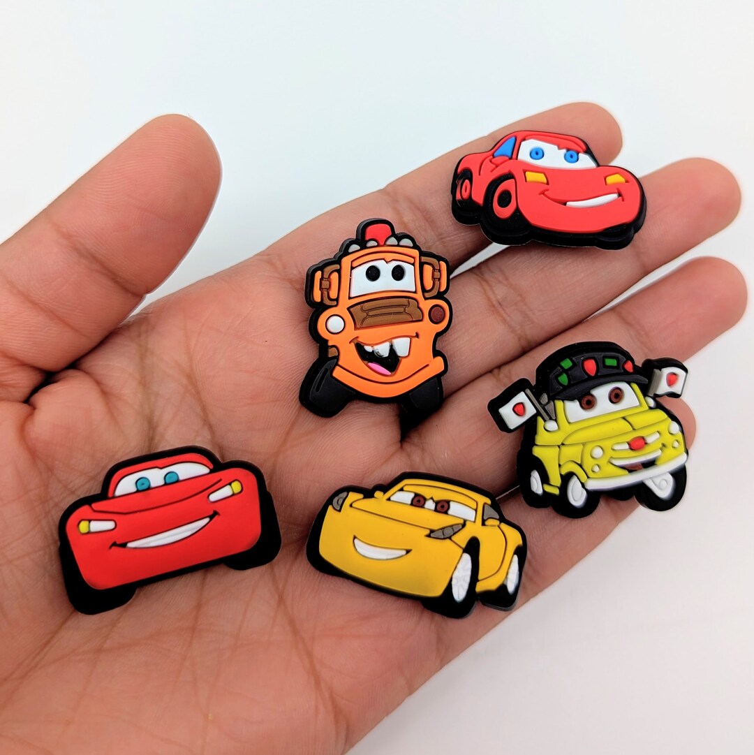 Car TV Cartoon Themed Croc Charms for Clogs | Shoe Charms | Jibbitz ...