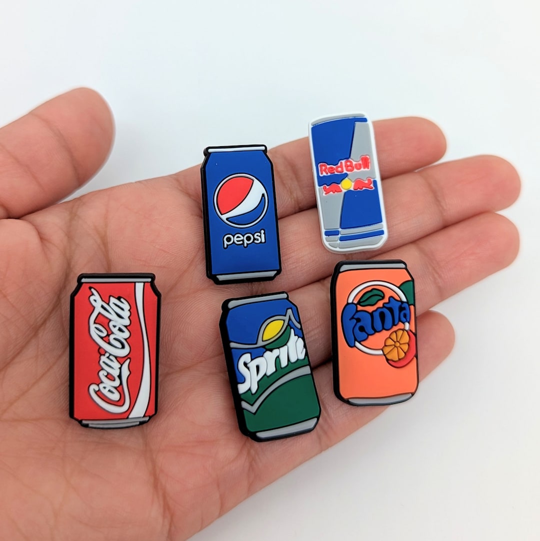 Soft Drinks Shoe Charms Fanta Coca Cola Sprite Pepsi Croc Charms ...