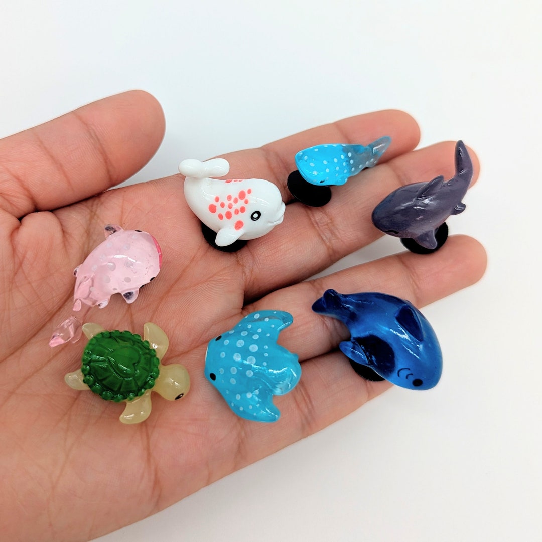 Sea Animals 3D Crocs Shoe Charms Whale Turtle Manta Ray Crocs Charms ...