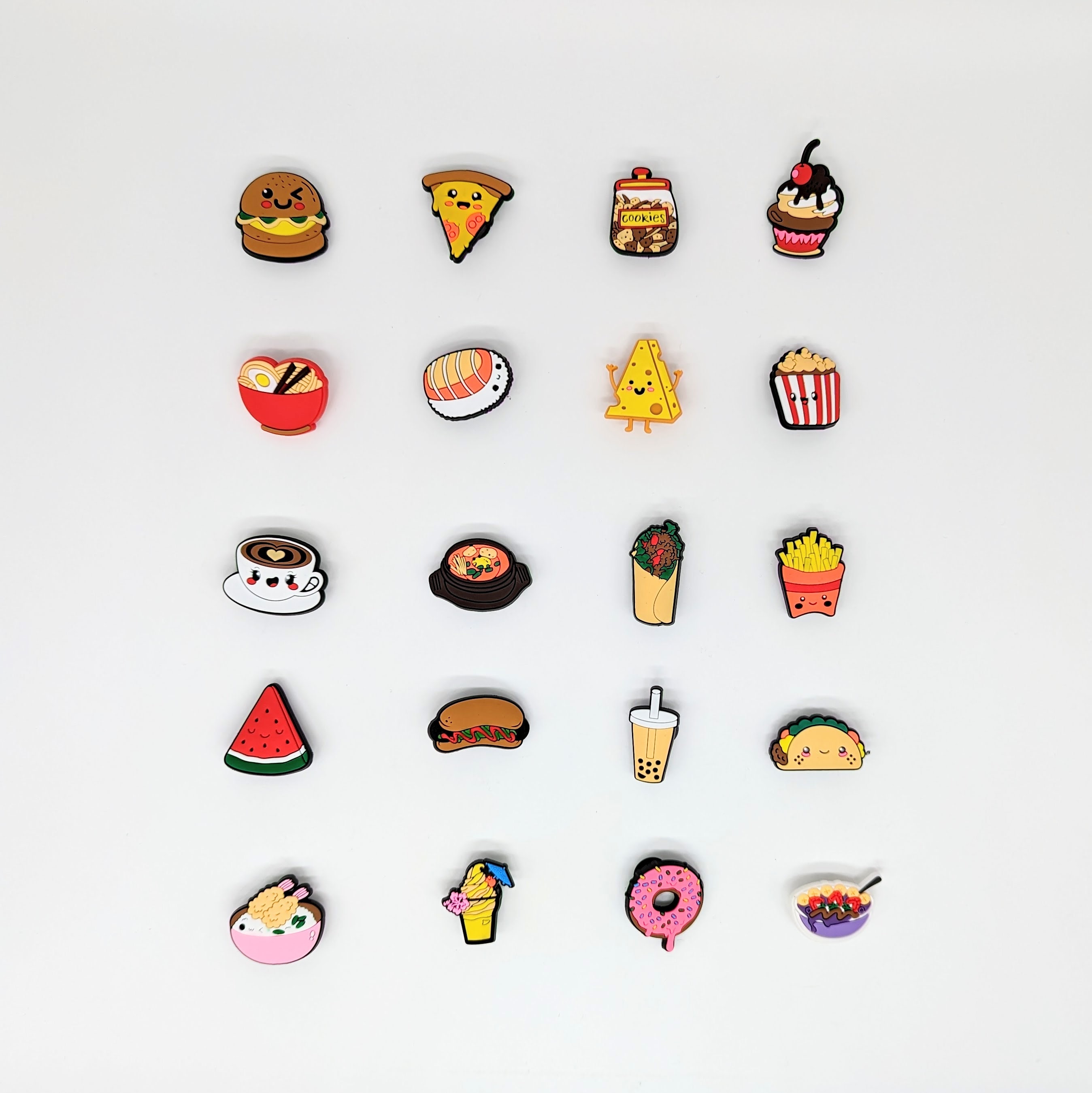 Food Shoe Charms: Burger, Pizza, Hot Dog Jibbitz - Etsy