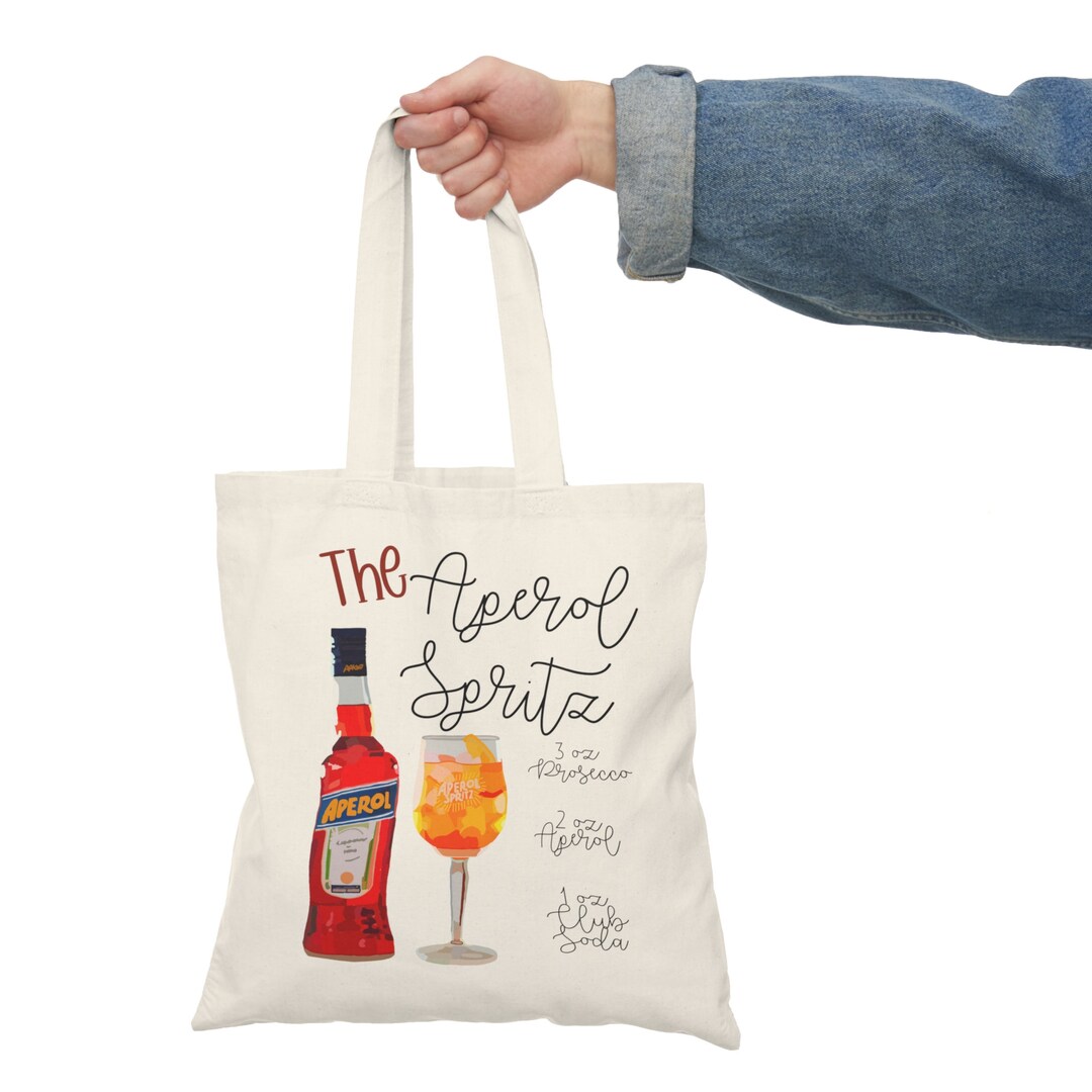 Aperol Spritz Natural Tote Bag - Etsy