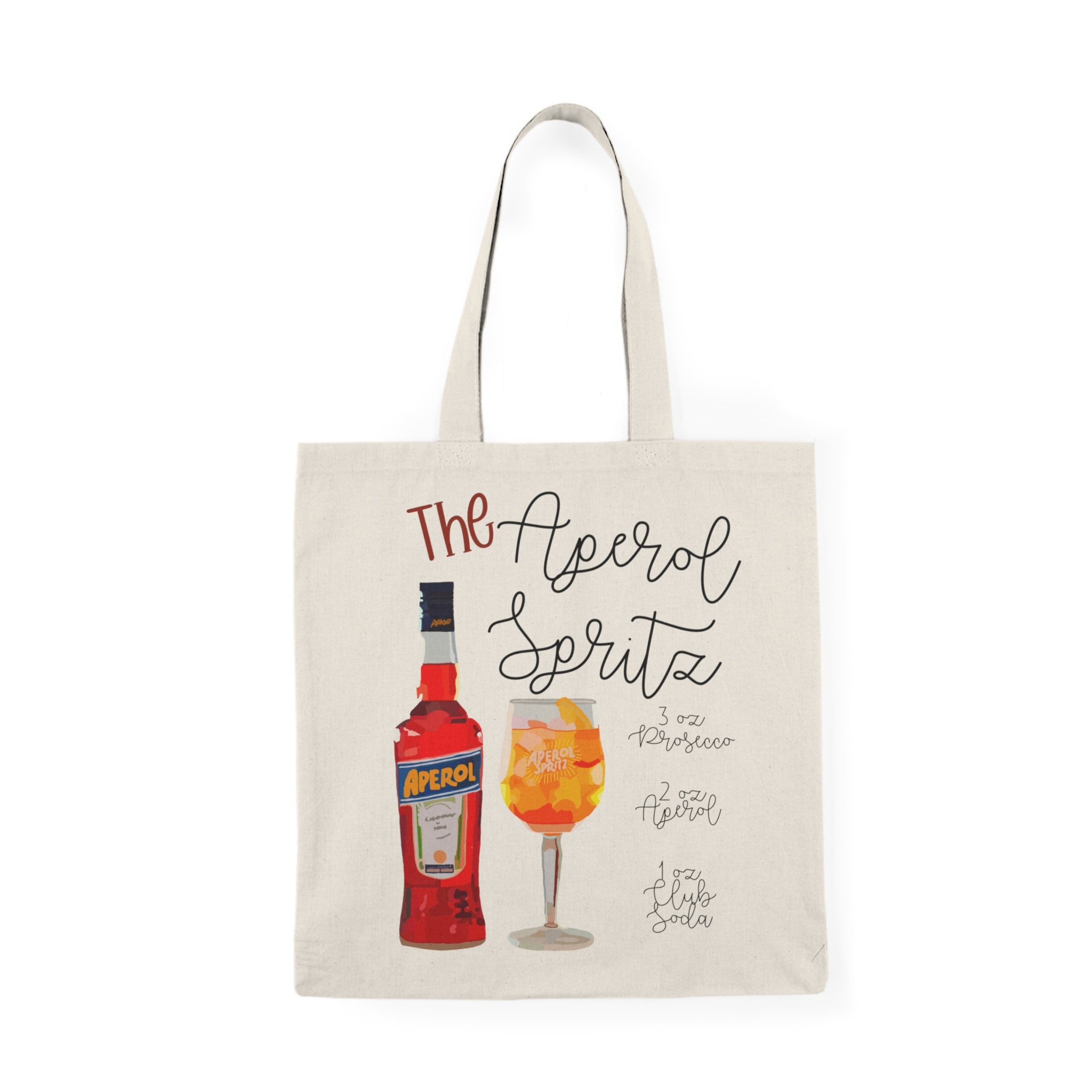 Aperol Spritz Natural Tote Bag - Etsy
