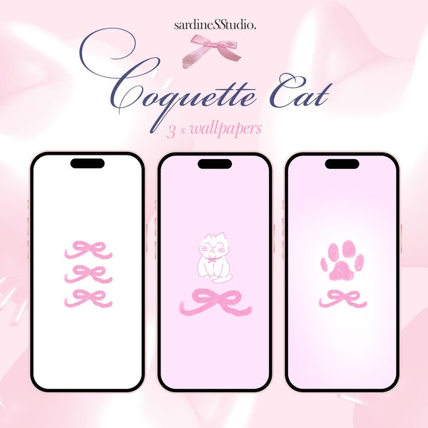 Coquette iPhone Wallpaper - Etsy