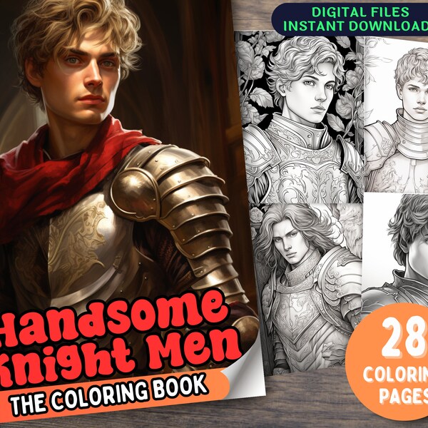 Adult Coloring Pages for Men - Etsy
