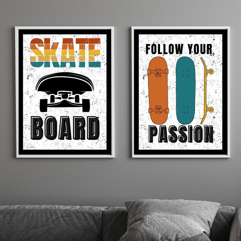 Skateboard Decor - Etsy