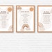 Educational Posters Boho Classroom Decor Rules Poster Homeschool Prints ...