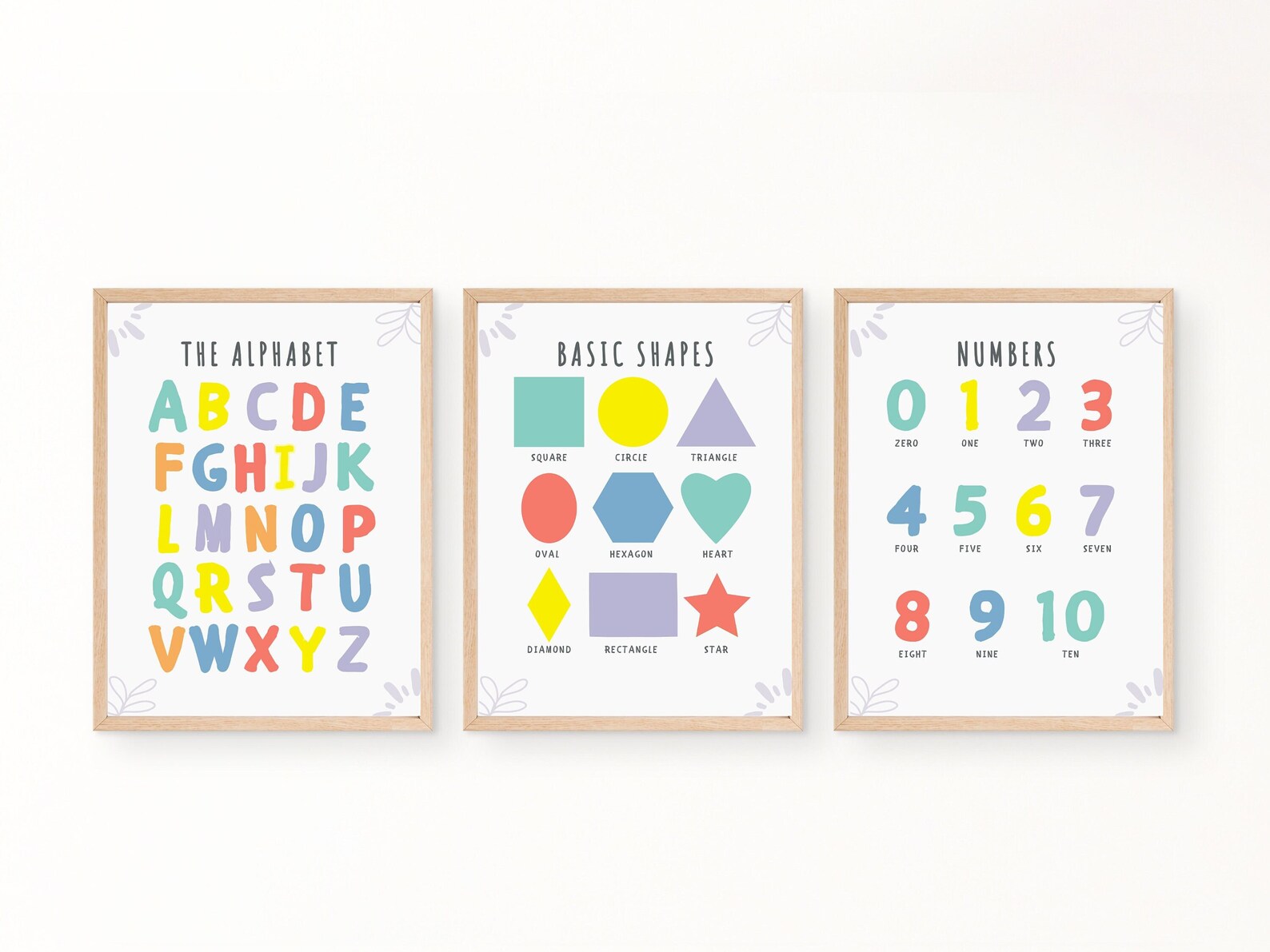 Educational Poster Printable, Boho Classroom Decor, ABC Poster ...