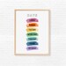 Days of the Week & Months Poster Set: Playroom Classroom Decor (digital ...