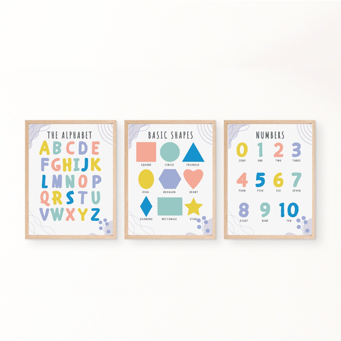 Educational Poster Printable, Boho Classroom Decor, ABC Poster ...