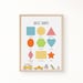Educational Posters, Alphabet Poster, ABC Poster, Playroom Prints ...