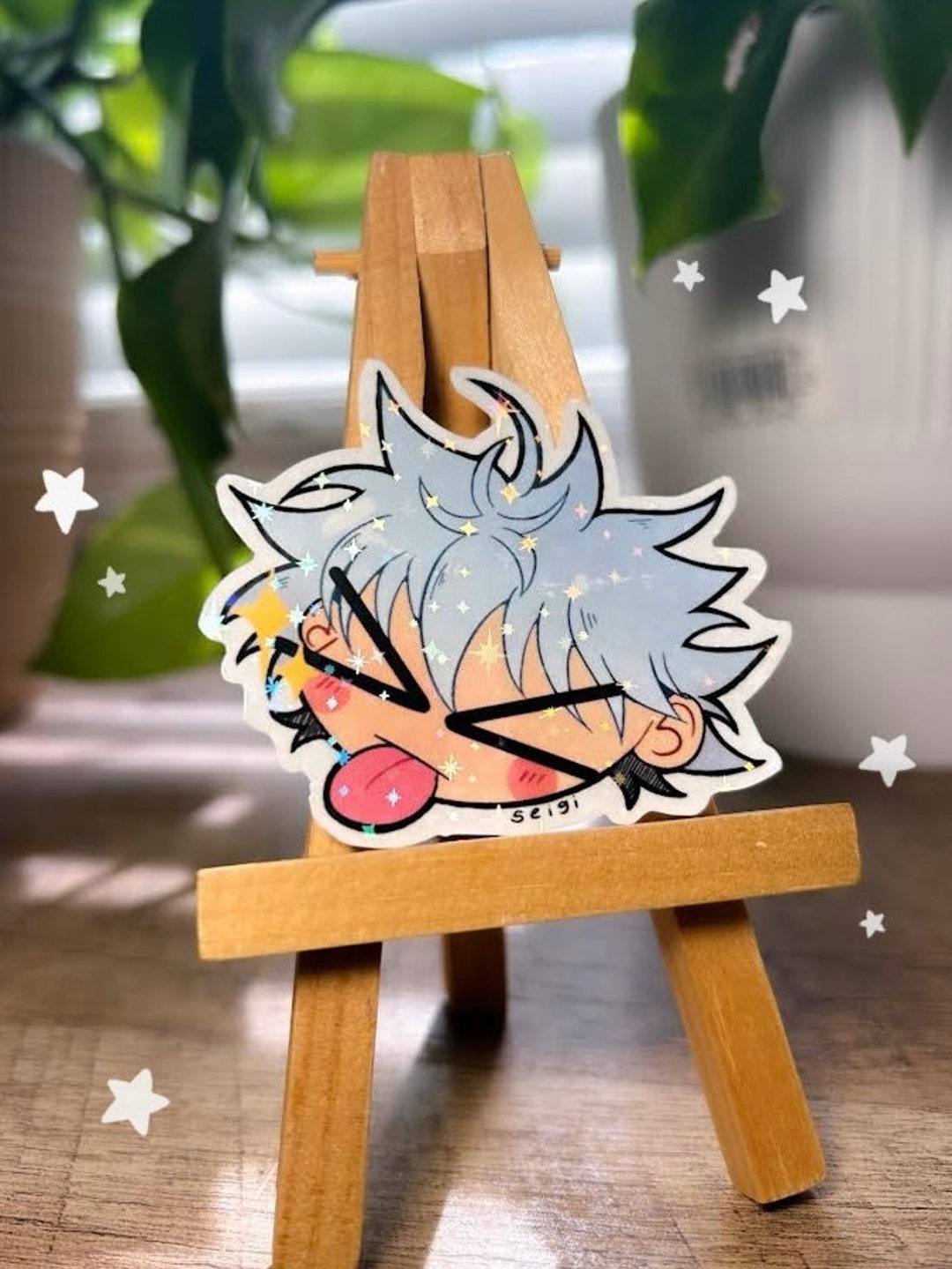 Killua Diecut Vinyl Sticker - Etsy