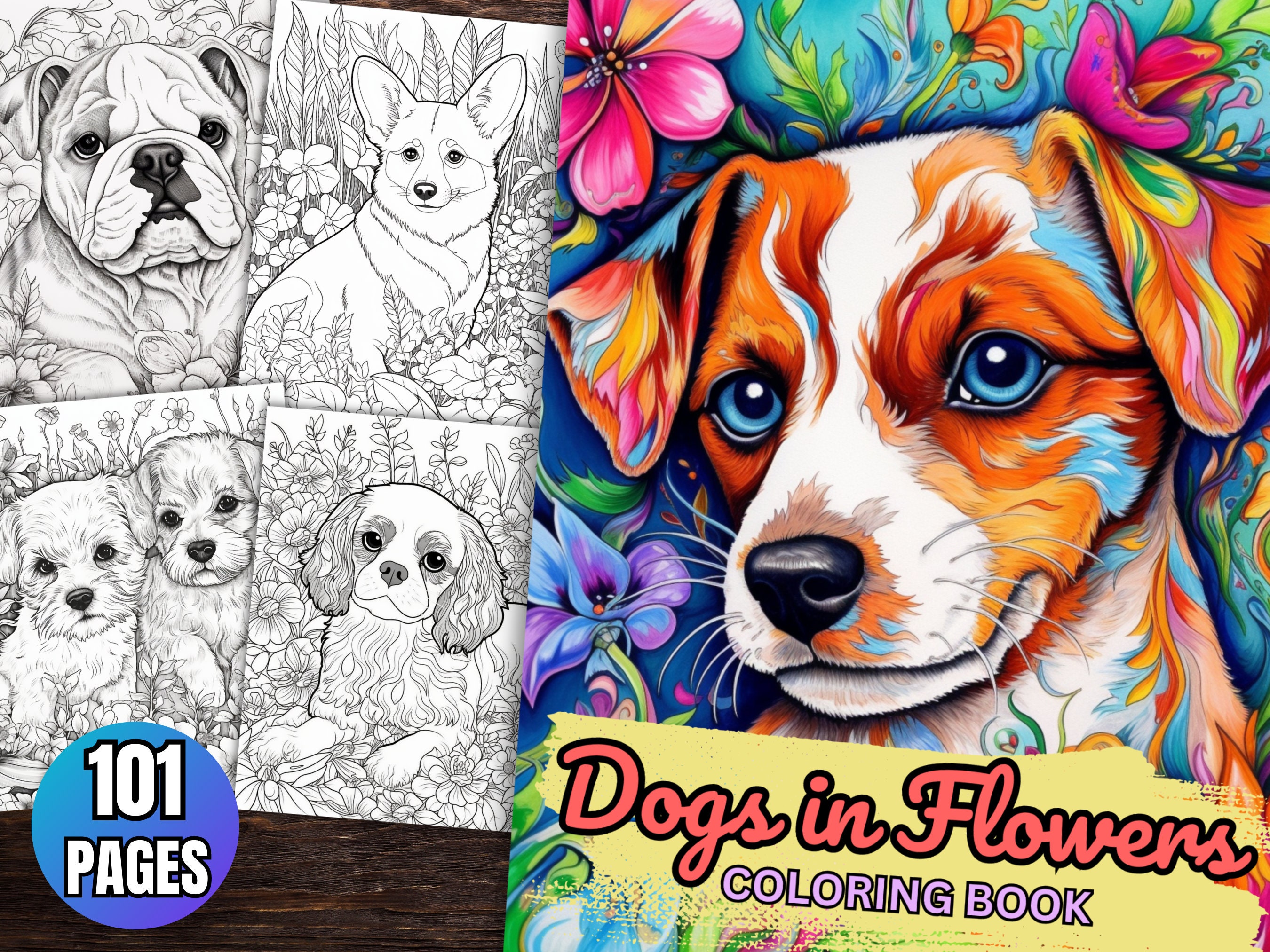 Coloring Book Pages Pudsey The Dog