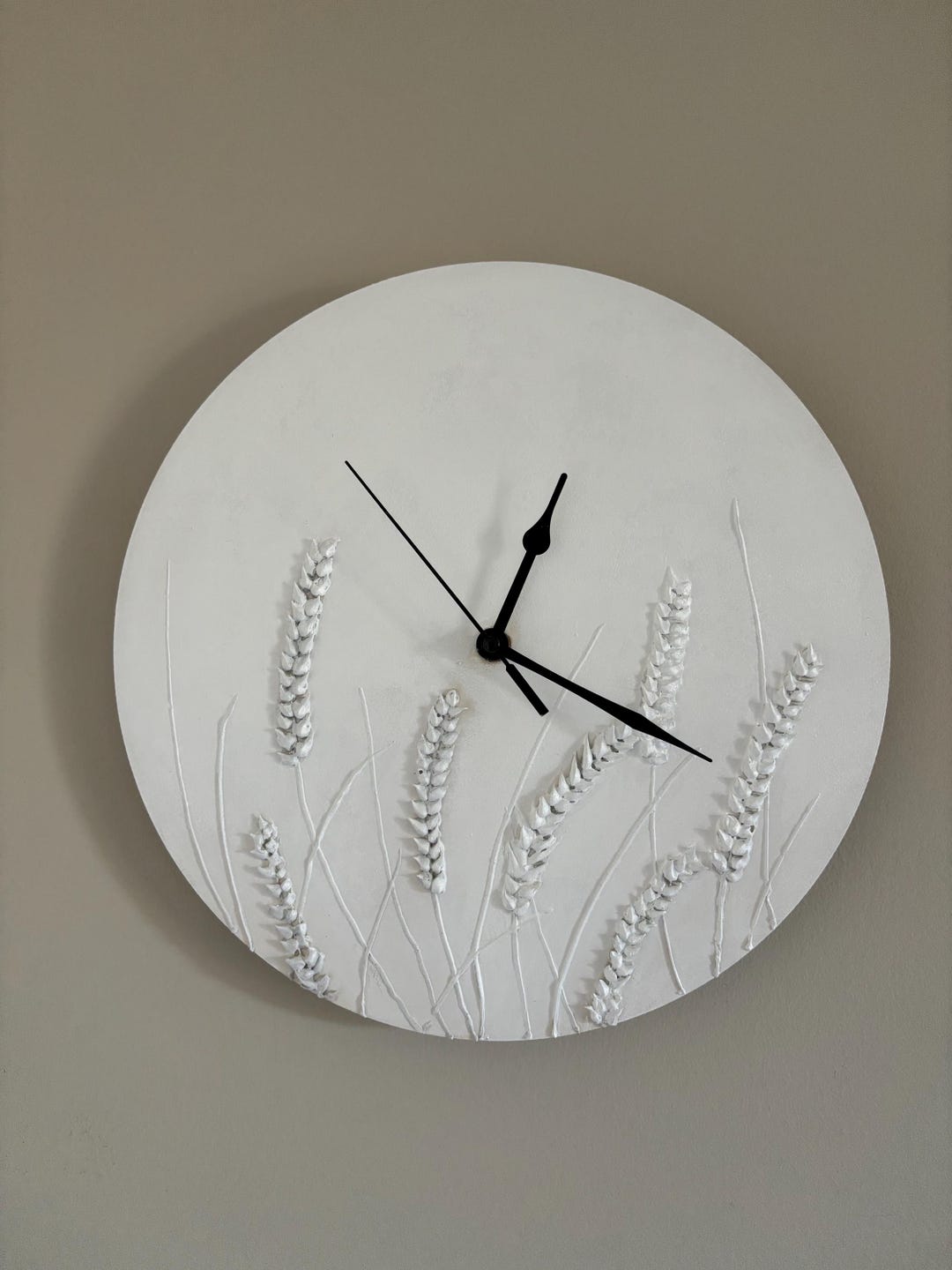 White Wall Clock Unigue Wall Clock Clock With Backlight Gift for Mom ...