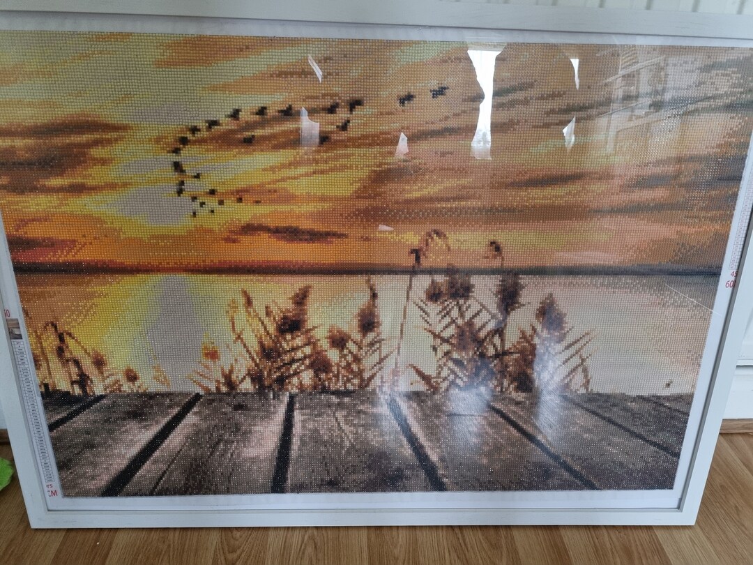 Ready Finished Diamond Painting Picture Image Art 60x80cm, Over 50k ...