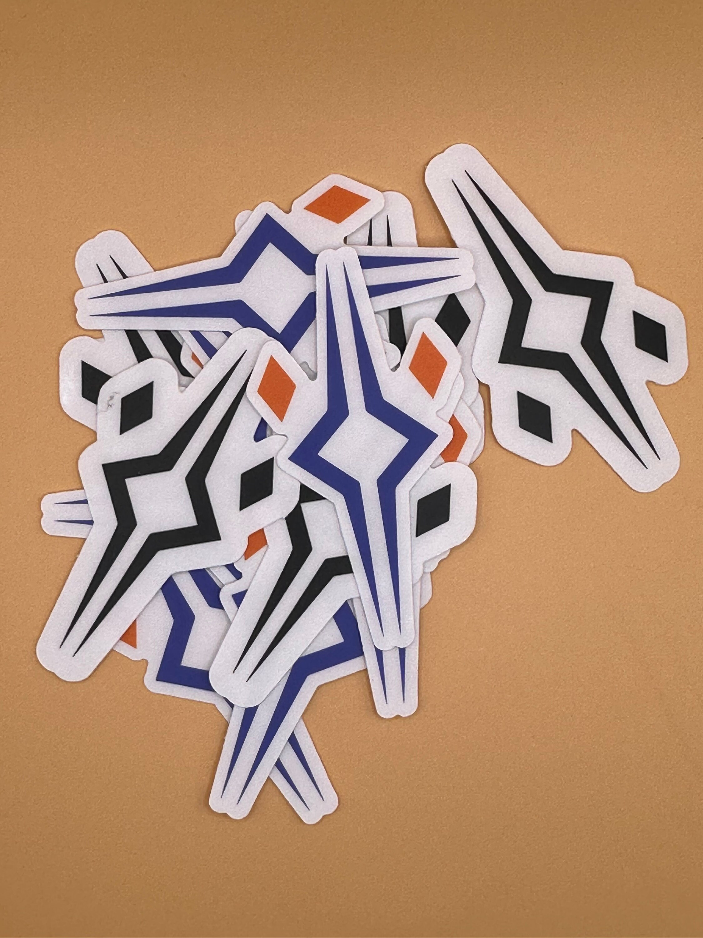 Fulcrum/ashoka Premium Matte Clear Back Sticker - Etsy