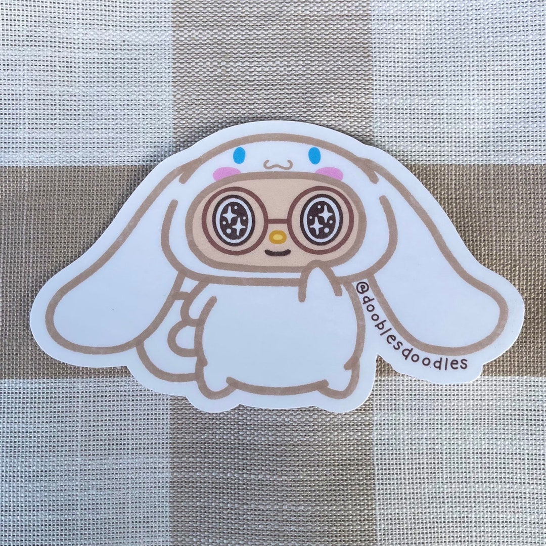 Cute Sanrio Cinnamoroll Bear Vinyl Sticker Die Cut Sticker, Kawaii ...