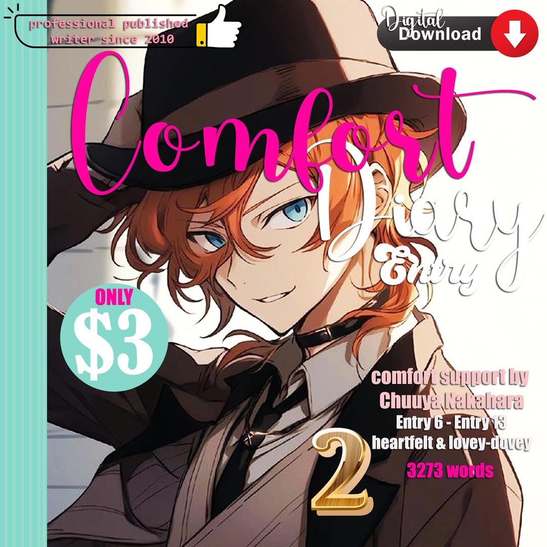 Romantic Cute DIARY Entry From Chuuya Nakahara BSD - 2 | 3273 Words ...