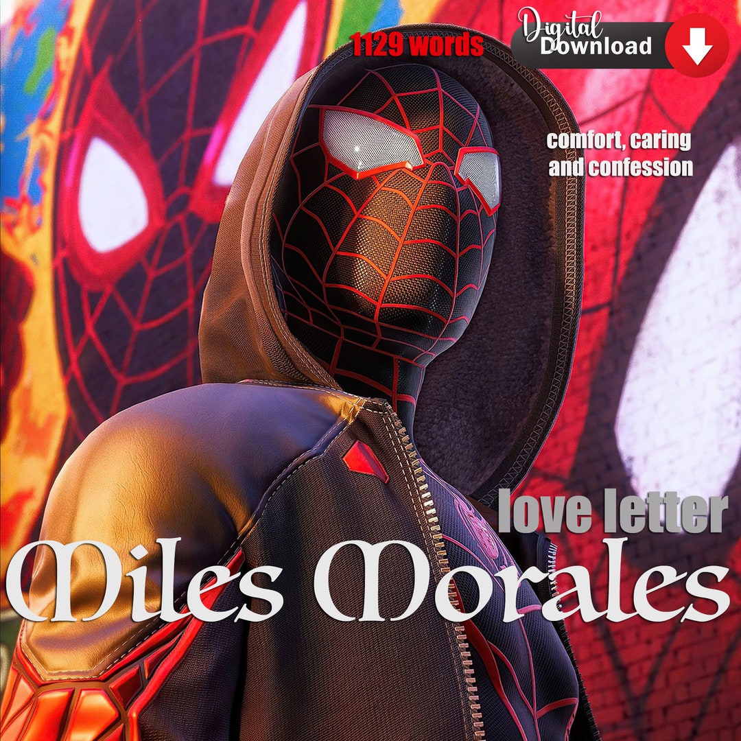 Romantic Email From Miles Morales 1129 Words Digital Letter DOWNLOAD - Etsy