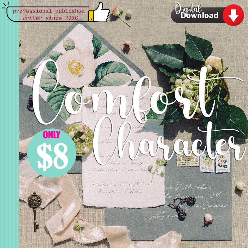 Character Letters - Etsy