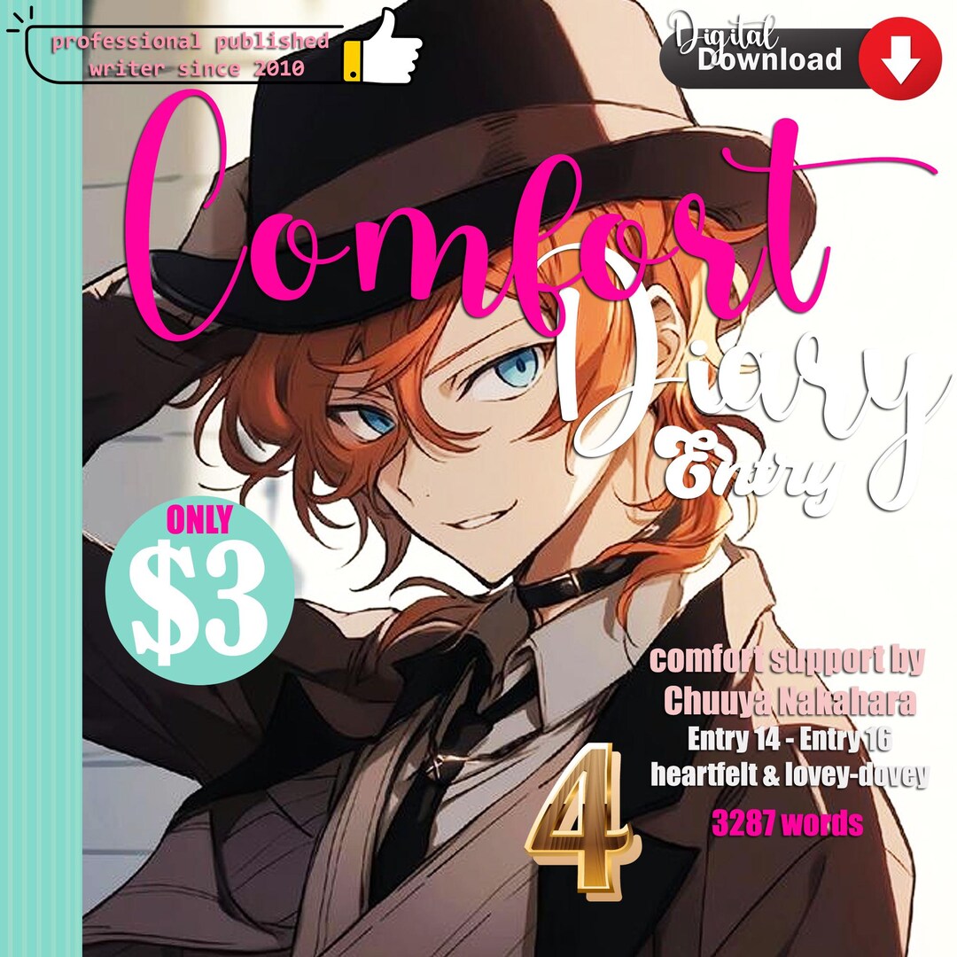 Romantic Cute DIARY Entry From Chuuya Nakahara BSD - 4 | 3287 Words ...