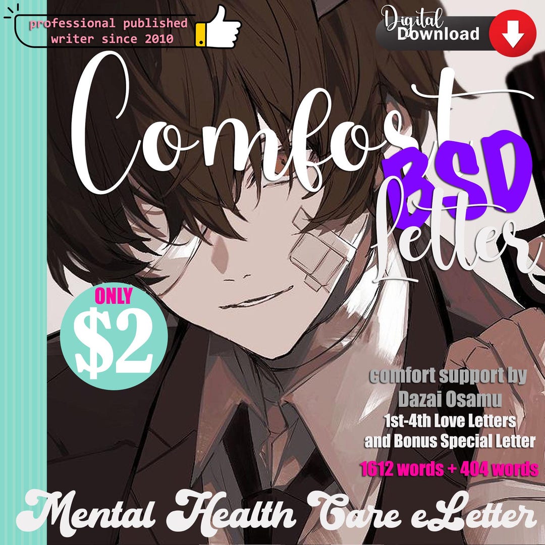 Romantic Emails From Dazai Osamu BSD | 1612 Words | 1st-4th Love ...