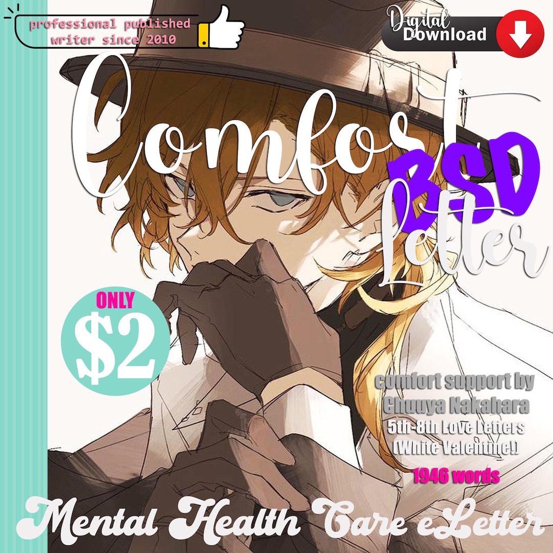 Romantic Emails From Chuuya Nakahara BSD | 1946 Words | 5th-8th Love ...