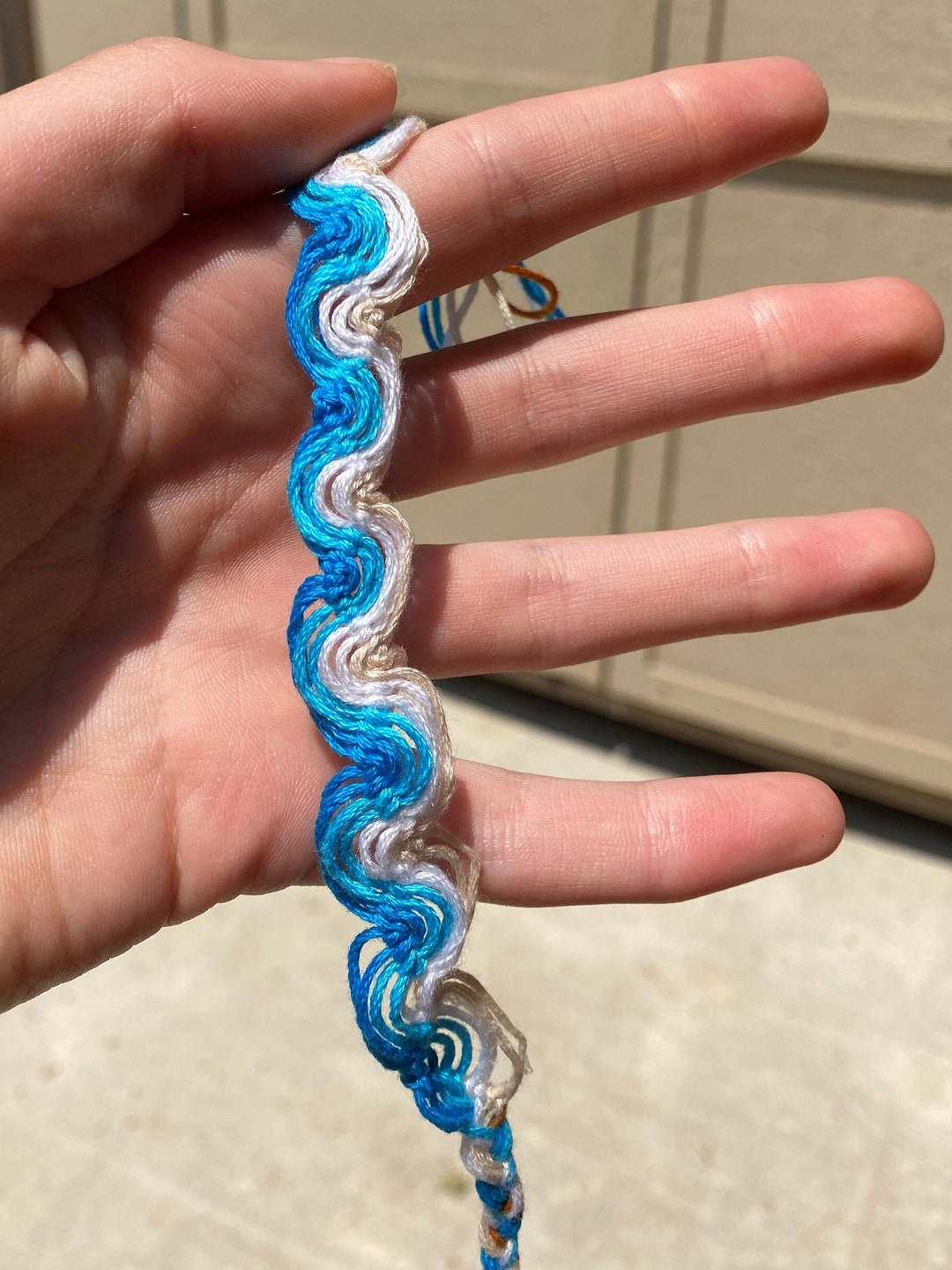 Great Barrier Reef Peruvian Wave Bracelet - Etsy