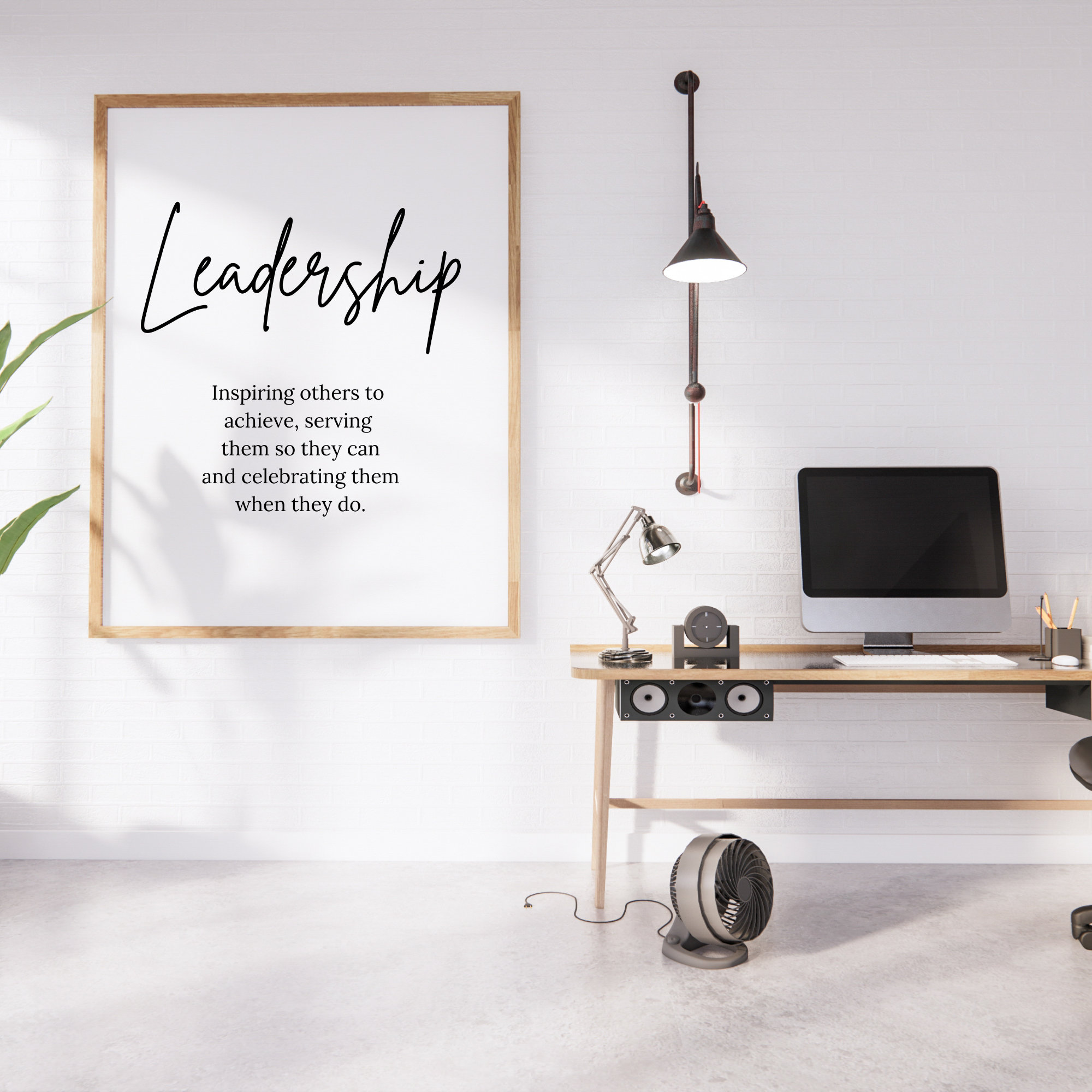 Leadership, Leader Gift, Leader Quote, Home Office, Leadership Quote ...