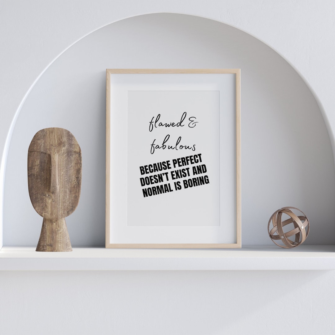 Minimalist Printable Wall Art, Printable Quote, Positive Quote ...