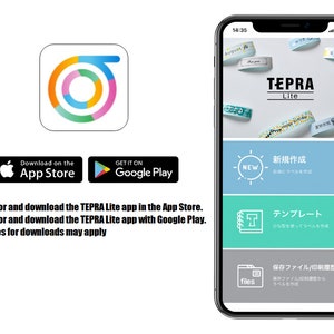 TEPRA Lite Palm-size Label Printer for Organizing, Labeling, Decorating ...