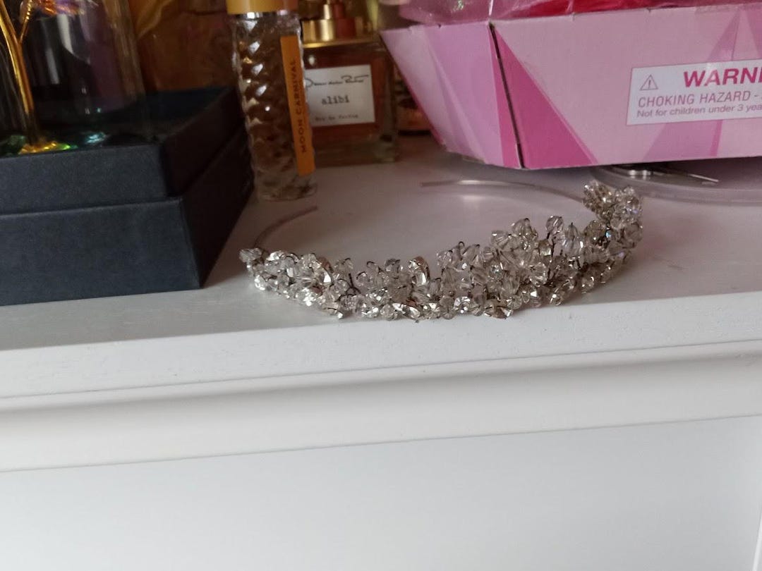 Vintage Crystal Ice Queen Tiara for Special Event or Wedding - Etsy