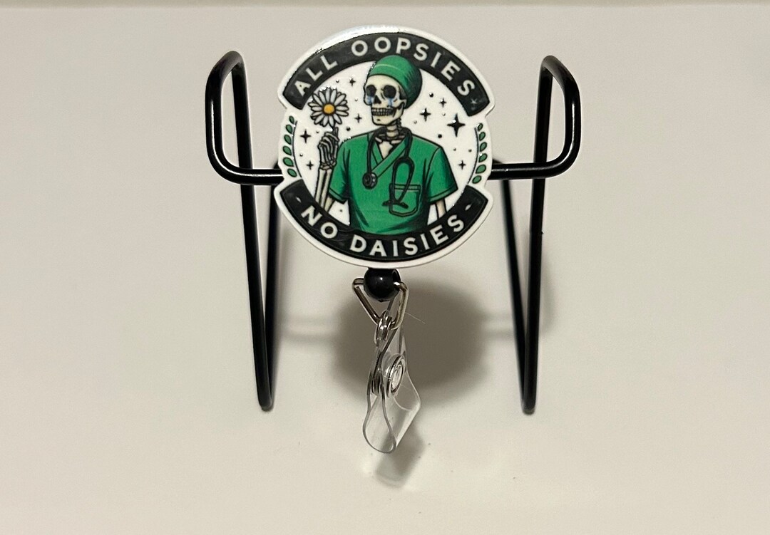 Skeleton Badge Reel,id Badge Reel,retractable Badge Reel,nurse ID Badge ...