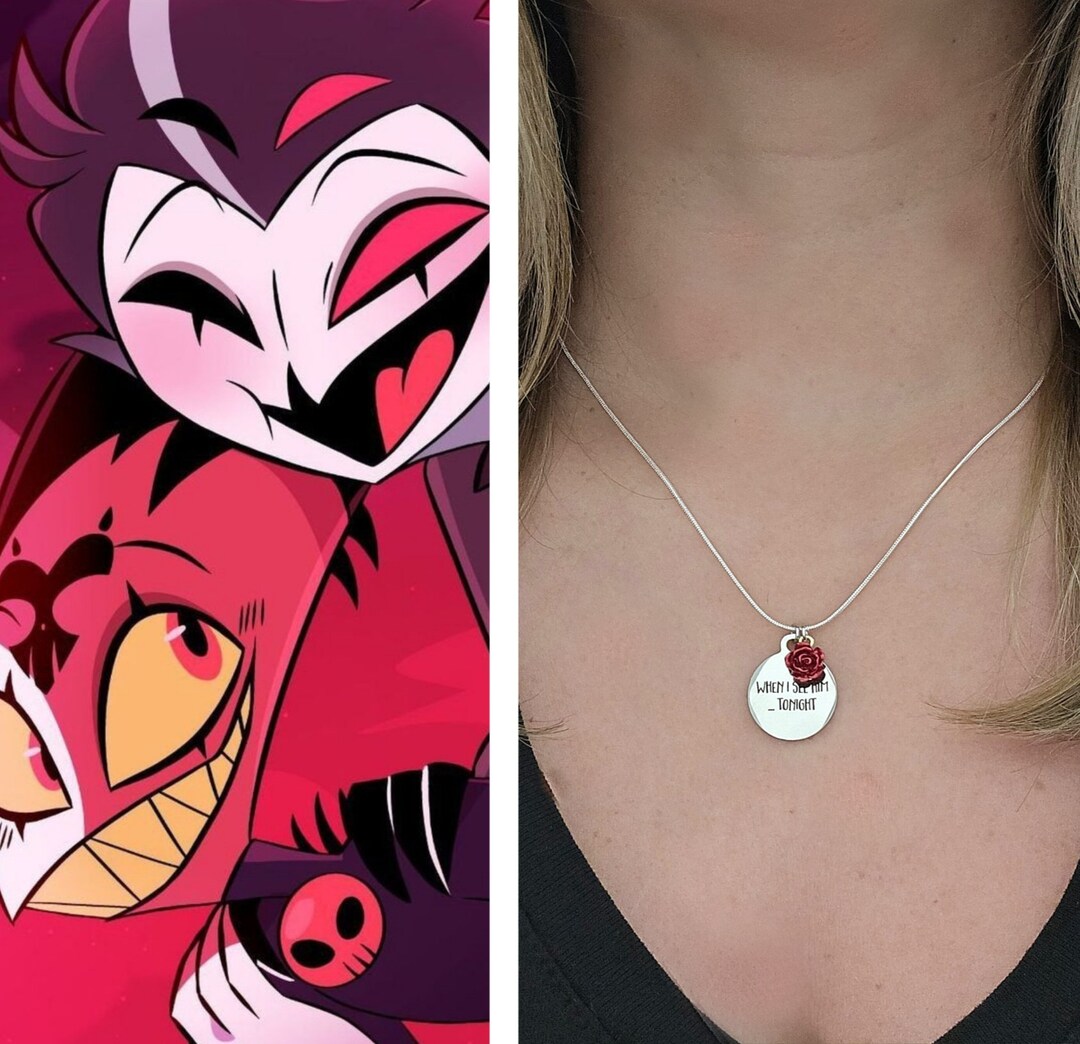 Helluva Boss When I See Him Pendant Necklace - Etsy