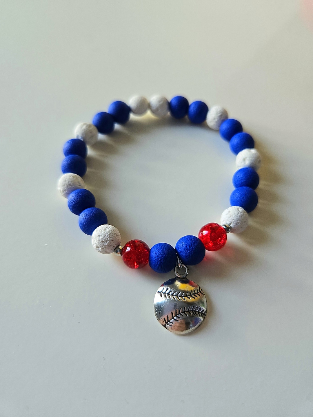 Blue Jays Baseball Lavastone Bracelet - Etsy