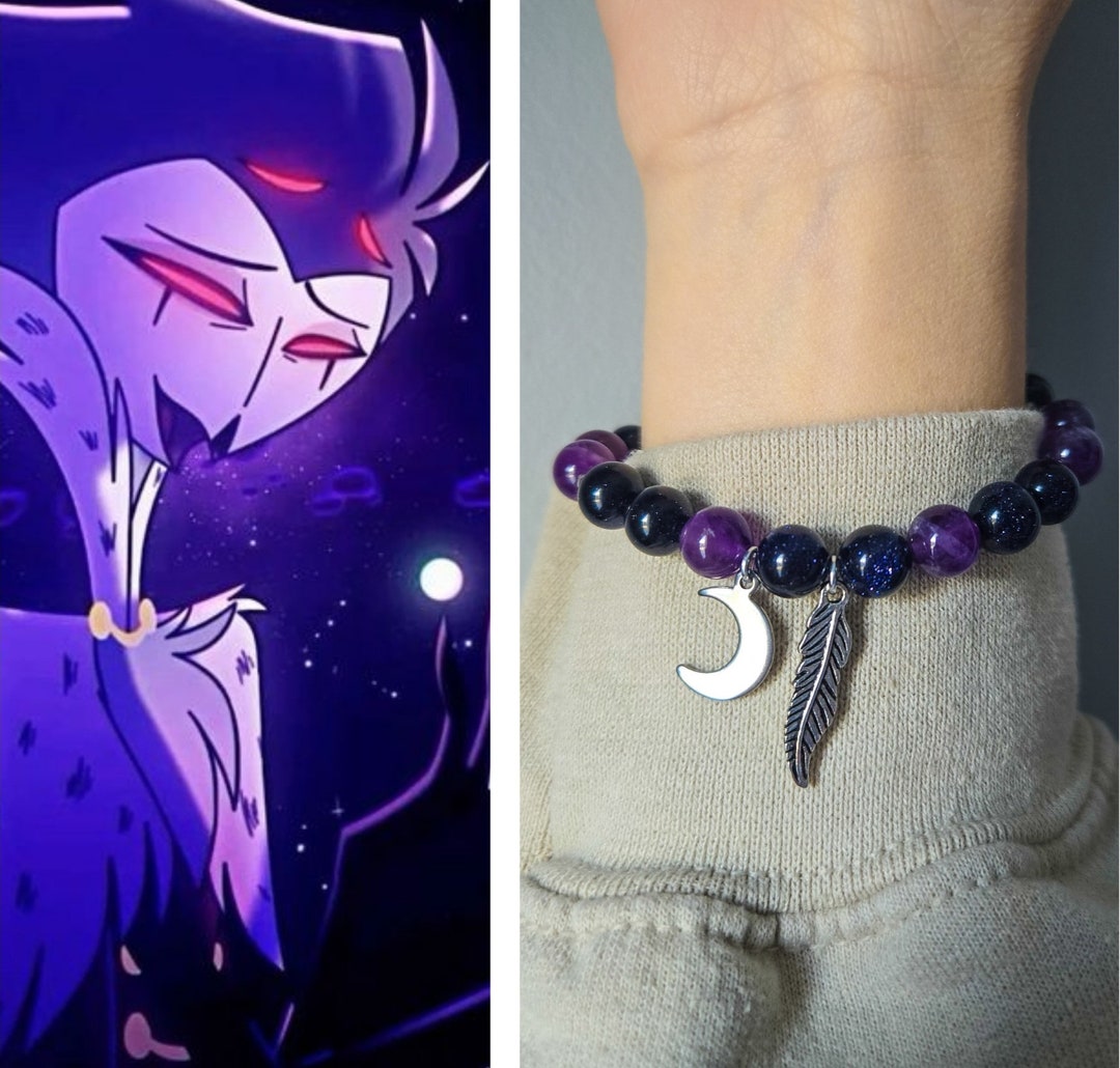 Helluva Boss Stolas Gemstone Bracelet - Etsy