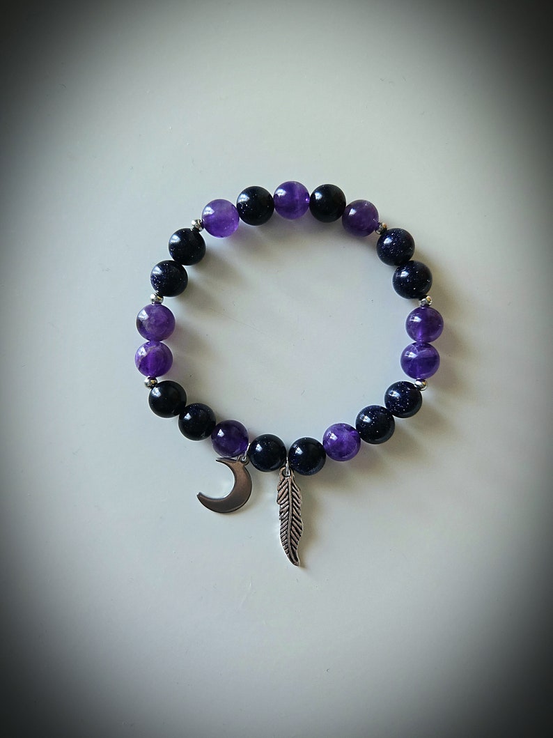 Helluva Boss Stolas Gemstone Bracelet - Etsy