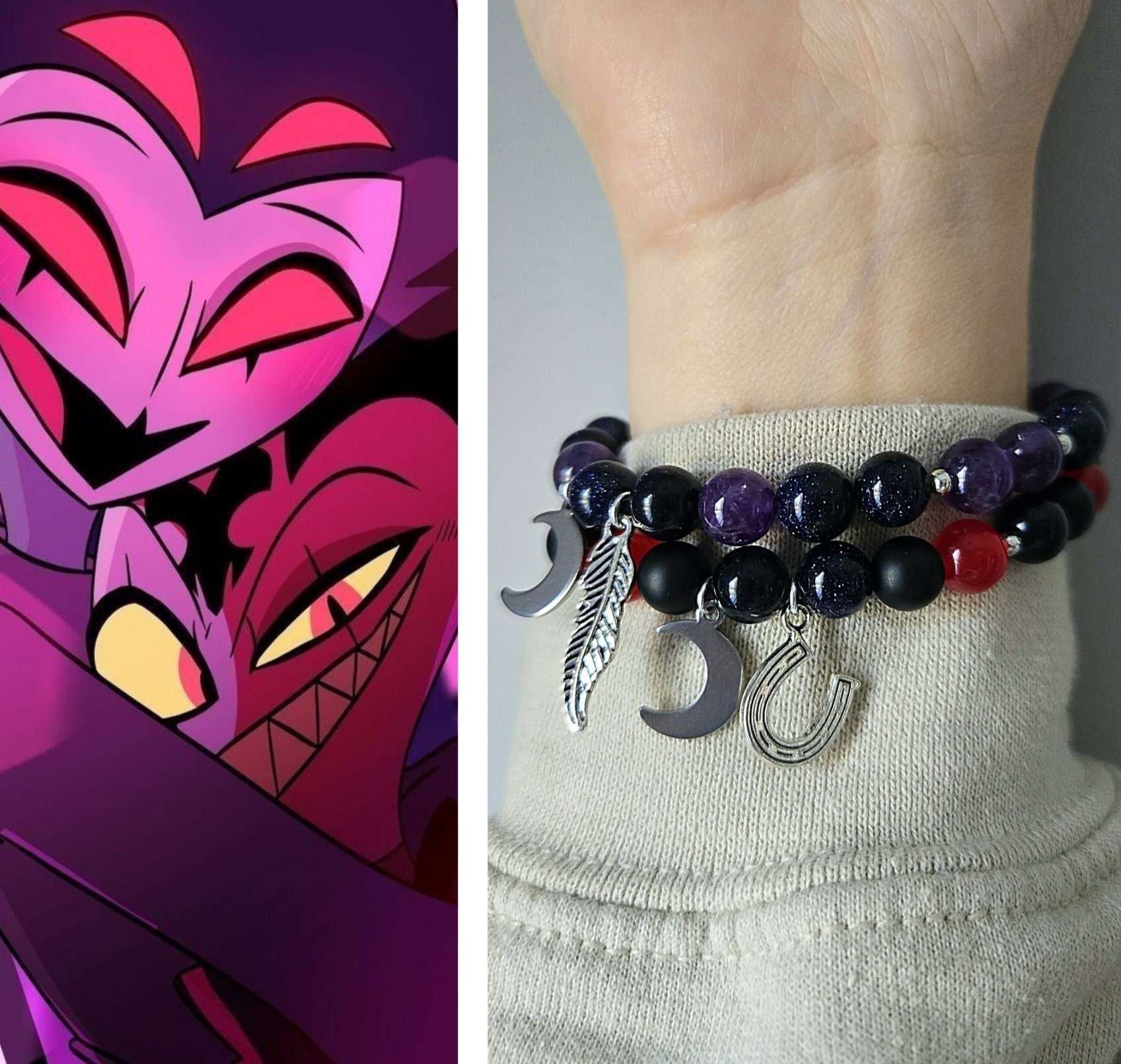 Helluva Boss Stolitz Bracelet Set - Etsy