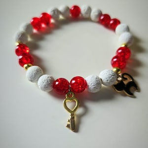 Hazbin Hotel Charlie Morningstar Gemstone Bracelet - Etsy