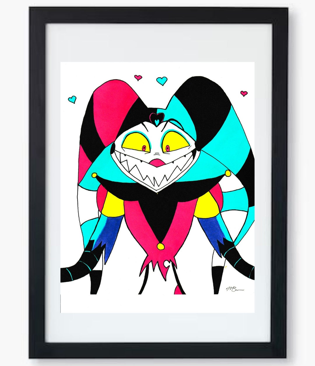 Helluva Boss Fizzarolli Print - Etsy