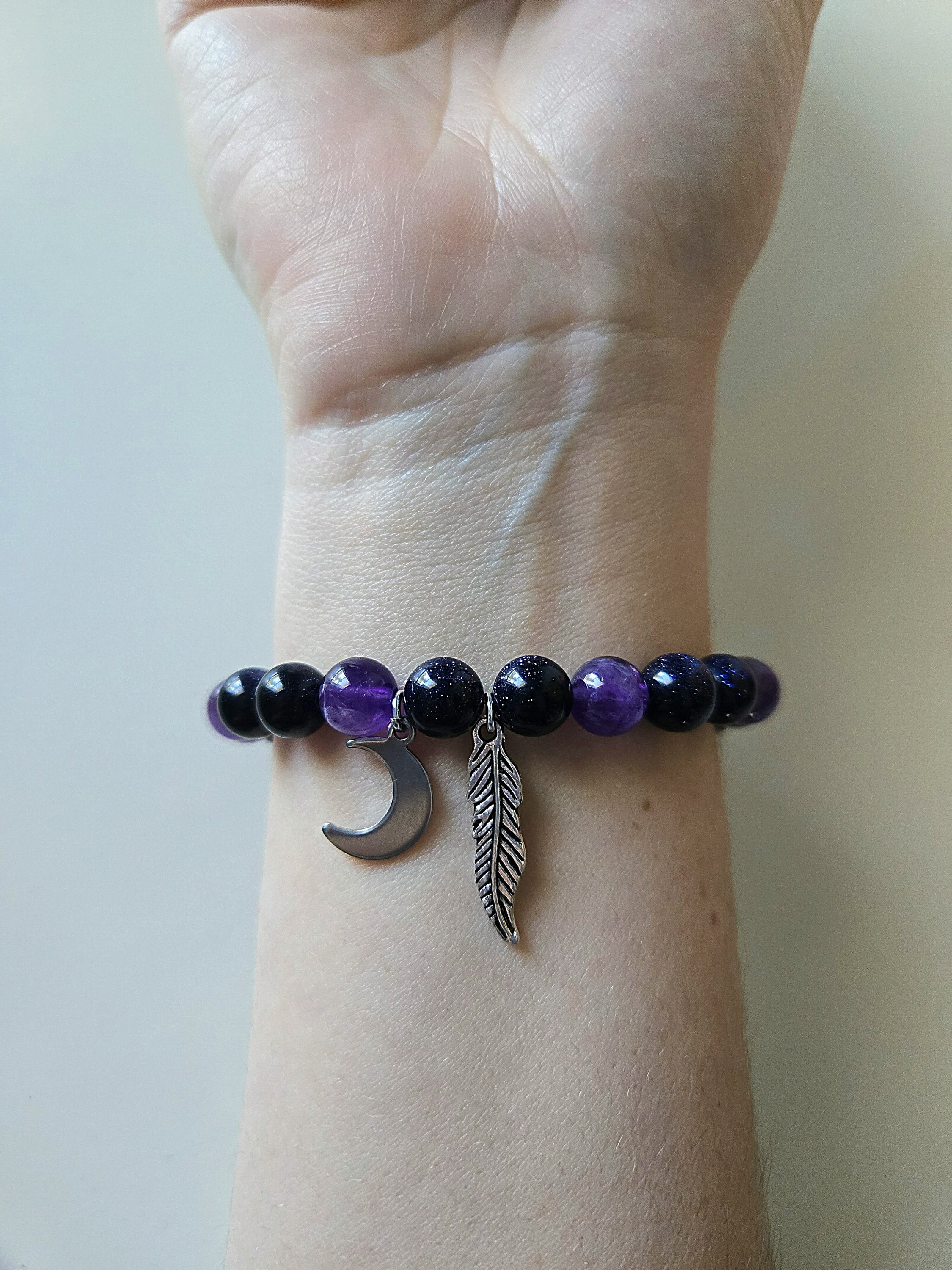 Helluva Boss Stolas Gemstone Bracelet - Etsy