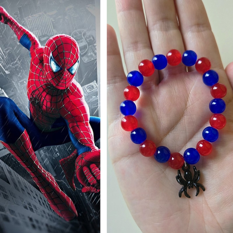 Spiderman Bracelet - Etsy