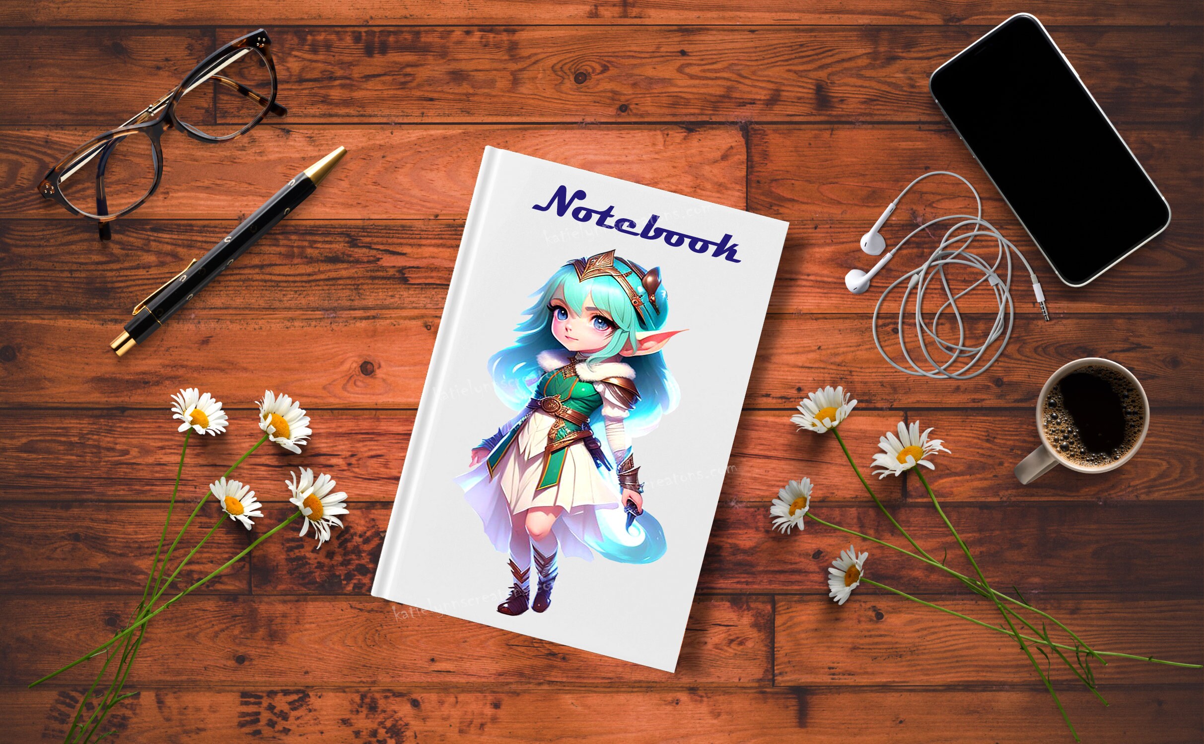 Elvish Chibi Goddess, Digital Download Cute Anime Chibi Kawaii AI Art ...