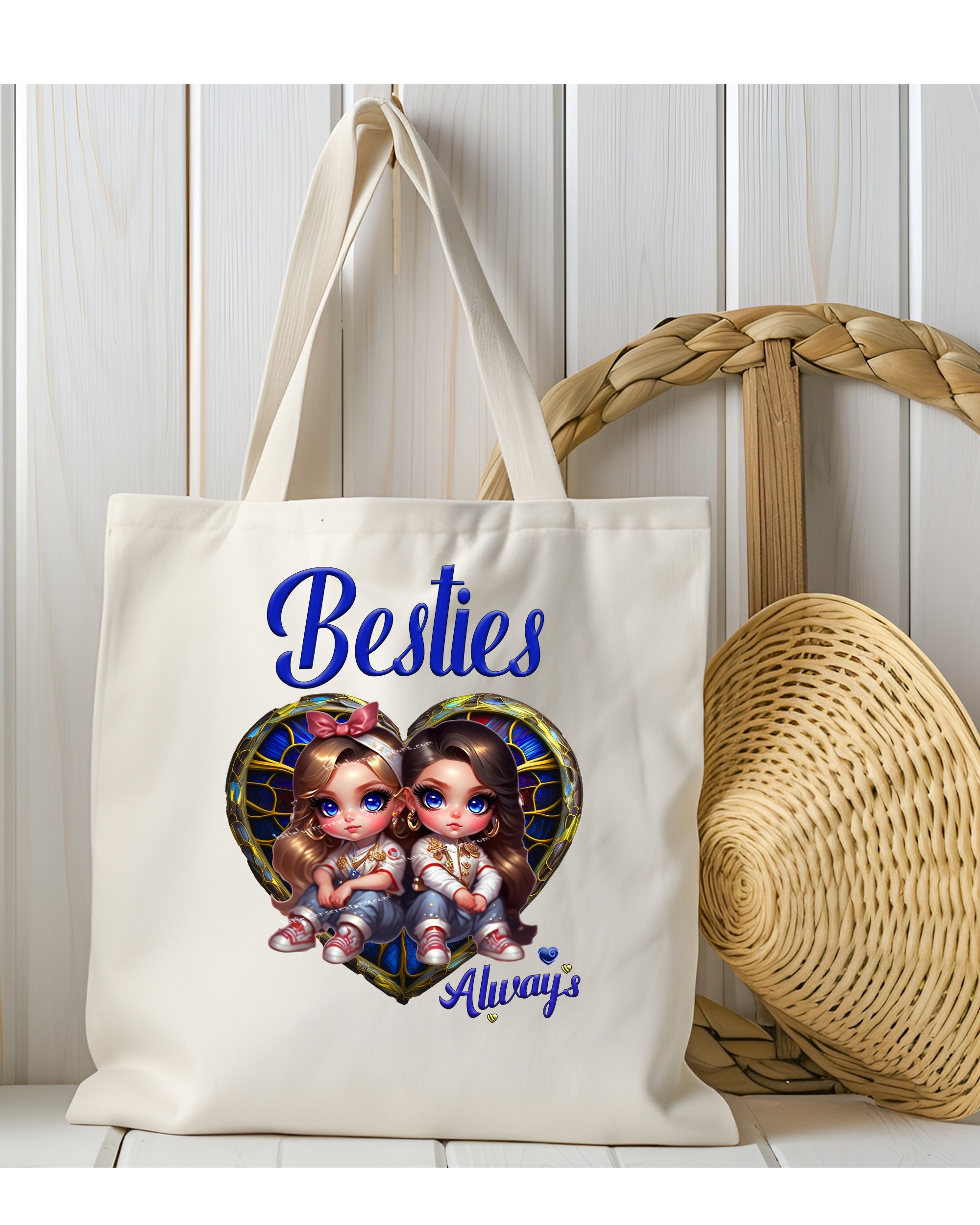 Chibi Besties Girl Png Clipart - Cute Best Friends' Girl Png, Hip Hop ...