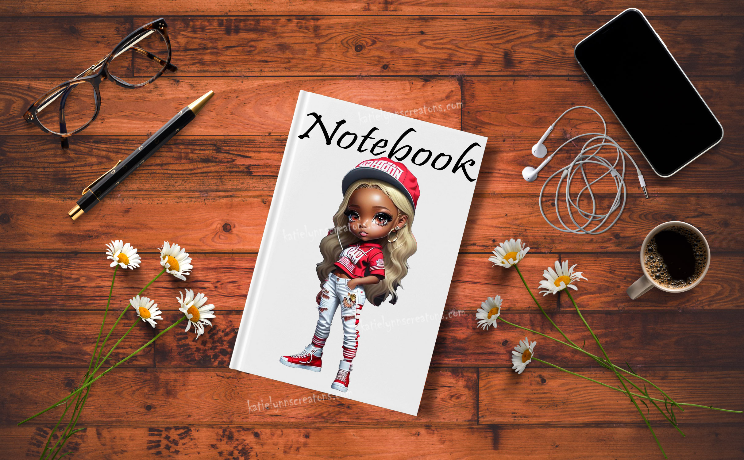 Black Chibi Girl Png Clipart - Cute White Girl Png, Black Hip Hop Girl ...