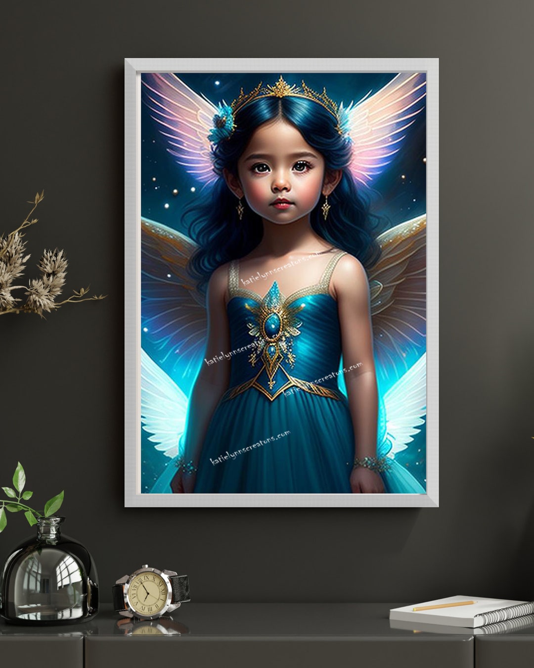 Young Asian Fairy Digital Download, Enchanted Angelic Fairy, Fantasy ...