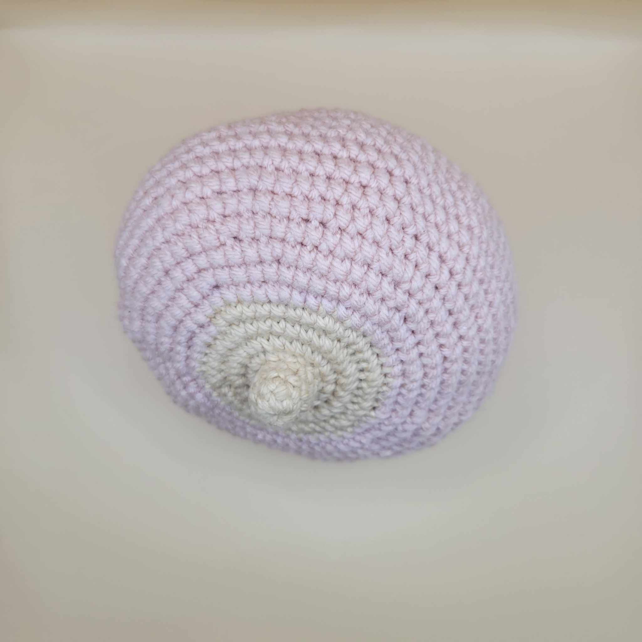 No Sew Boob Amigurumi Pattern - Stress Ball, Plush, Plushie, Crochet ...